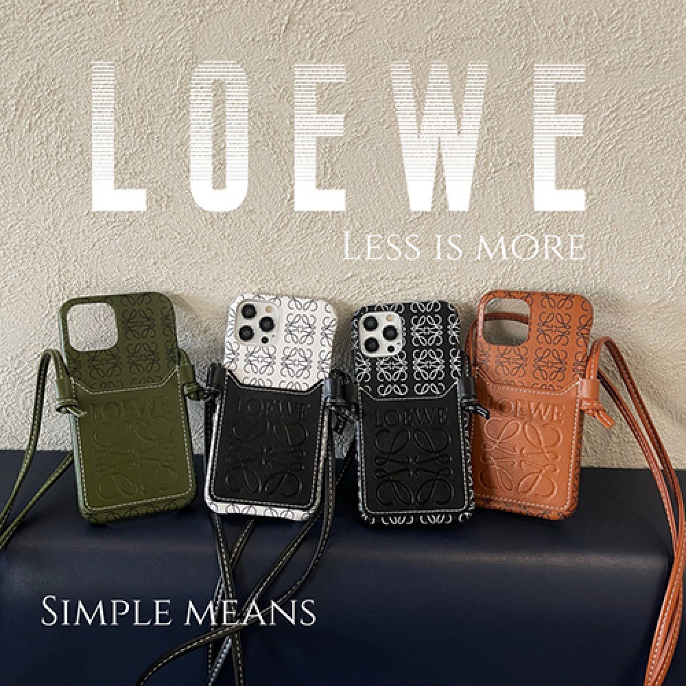 Loewe iphone 14max/13/12 mini/12 pro maxケース おしゃれ ロエベ iphone 12 pro/11 ...